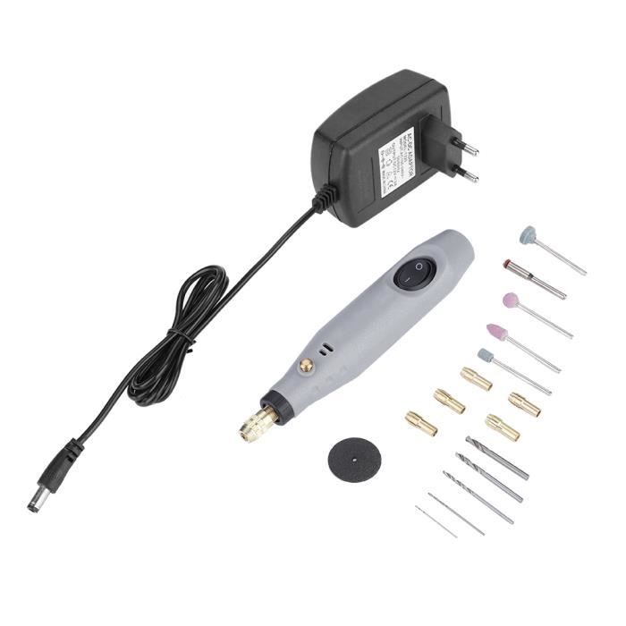 Outil Rotatif Mini Perceuse Électrique, Broyeur, Kit D'Outils Rotatifs ...