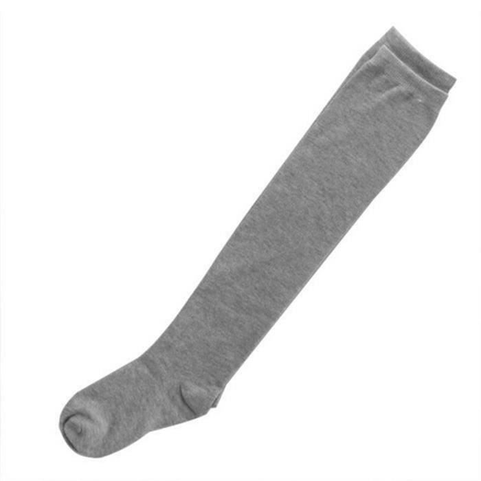 Bas,Chaussettes Sexy en coton au dessus du genou, 1 paire, bas moulant ...