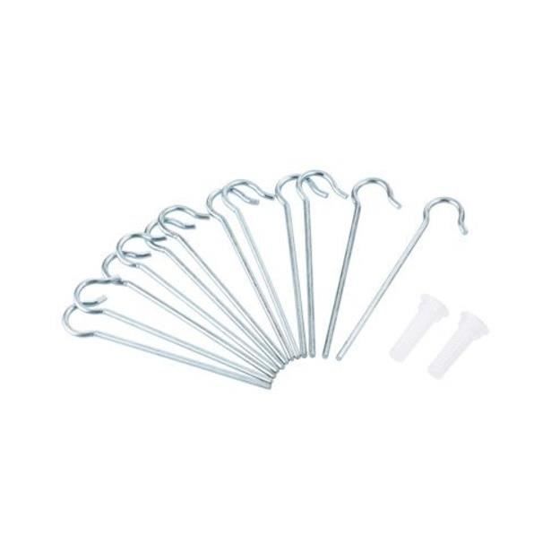 Crochets de fixation - Royal Gardineer - Lot de 12 - Inoxydables ...