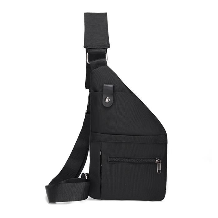 Rumocovo® Sacs à Bandoulière Antivol Pour Hommes Sacoche De Poitrine