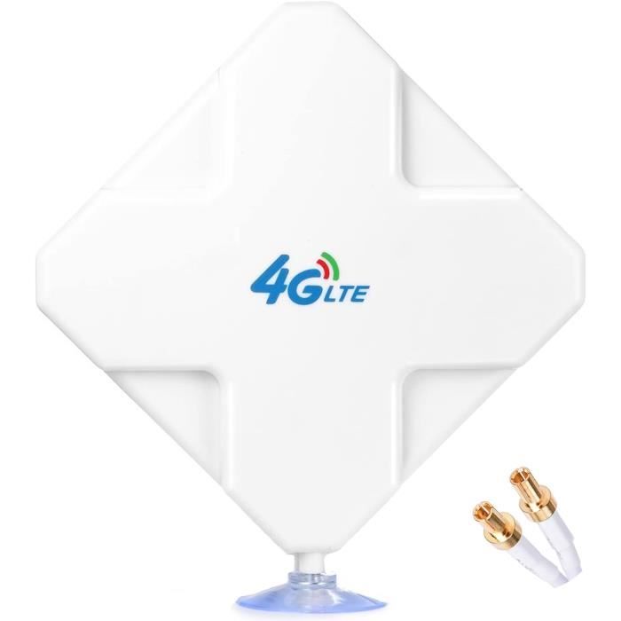 Antenne 4G Lte, Ts9 Amplificateur De Réseau De Signal Wifi 3G-4G À Gain ...