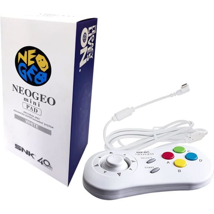 Neogeo Mini Manette, Snk Cable Gamepad Compatible Avec Neo Geo Mini Et ...