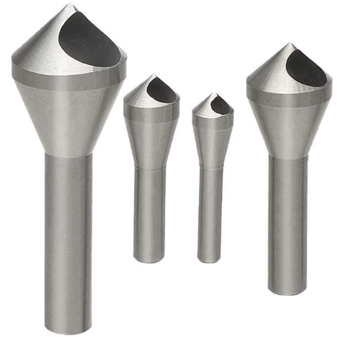 Chuntin-Foret de fraise à fraise à 90 degrés Tool de chanfrein en acier ...