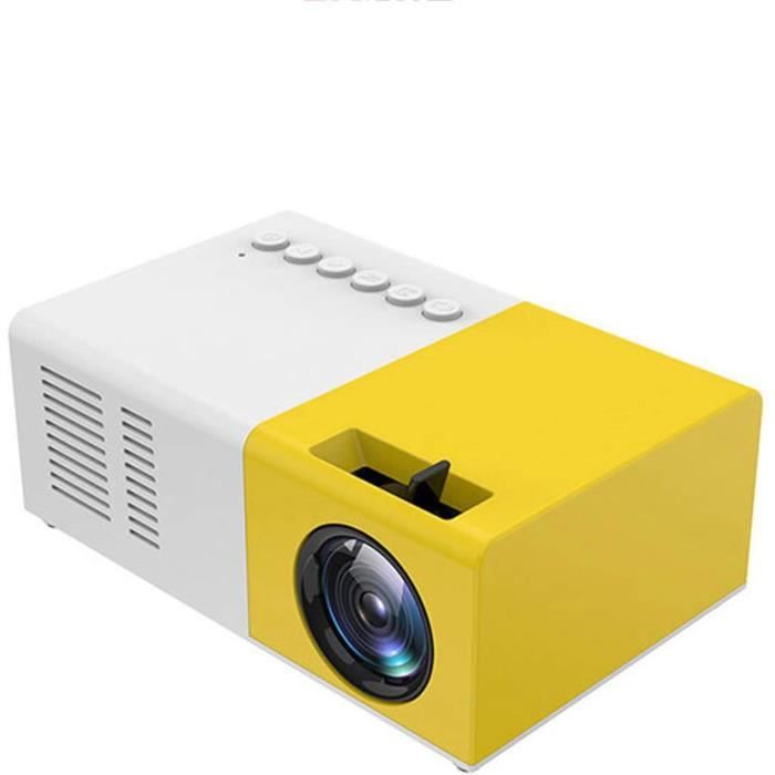 Vidéoprojecteur 1500Ansi Lumen Mini Retroprojecteur Portable ...
