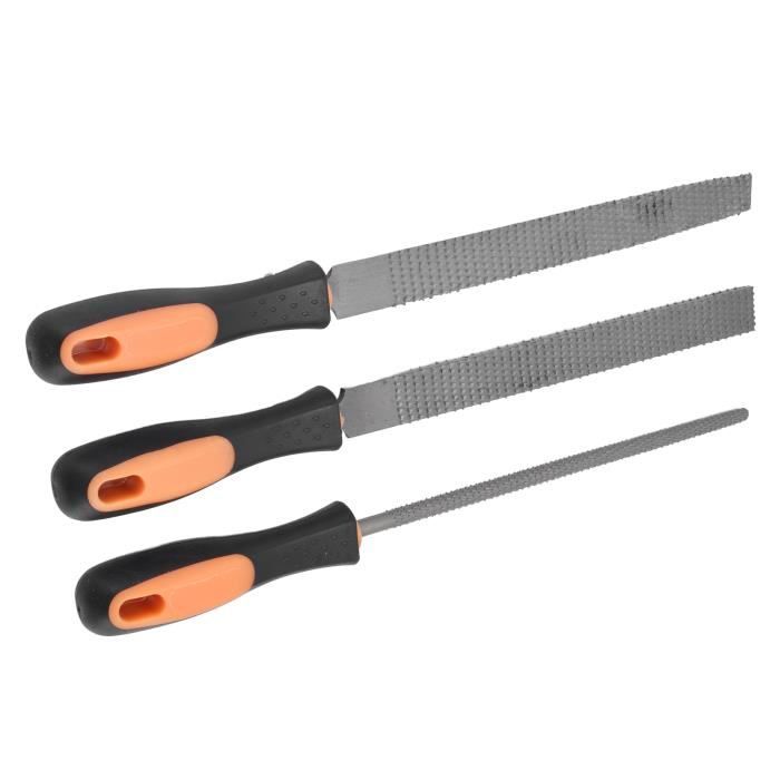 YOSOO kit de lime à bois 3 pièces lime à bois râpe à dents grossières ...