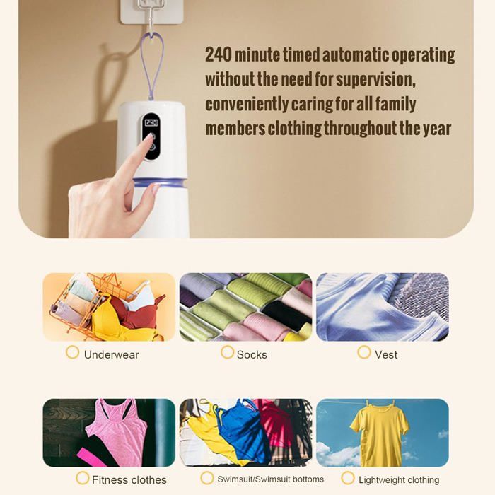 Sèche-linge portable pliable domestique, mini sèche-linge pour voyage ...