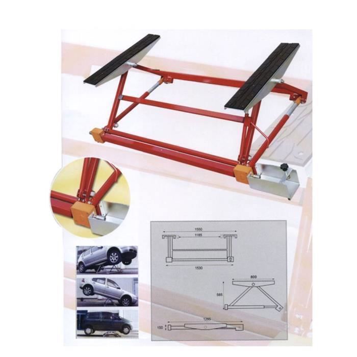 PONT ELEVATEUR - MINI PONT Mobile Basculant pour Levage Auto 1500 kg ...