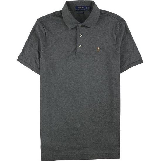 POLO RALPH LAUREN POLO GRIS HOMME GREY - Cdiscount Prêt-à-Porter