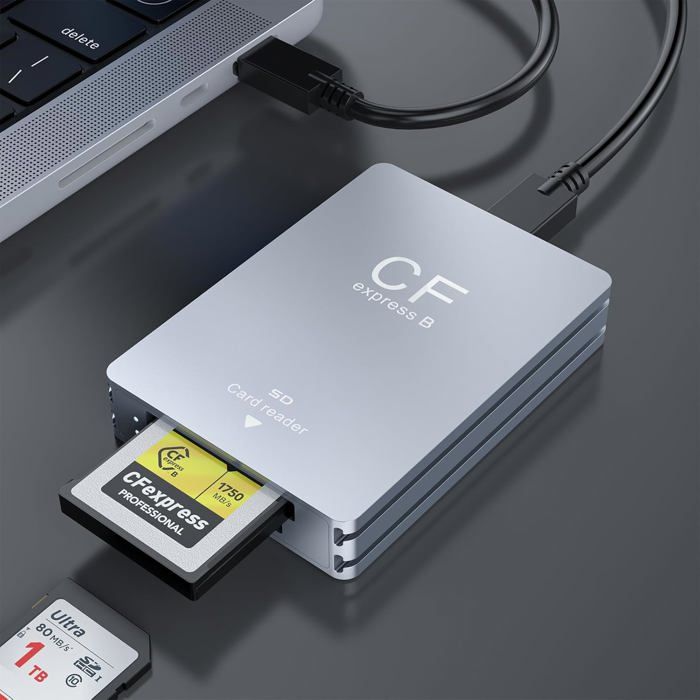 Cfexpress Type B Card Reader And Sd Card Reader, Usb 3.2 Gen 2 10Gbps ...