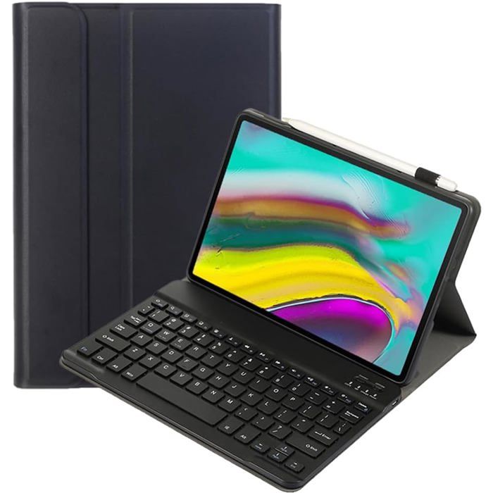 Étui Avec Clavier Pour Samsung Galaxy Tab S5E 10,5" Coque Avec Clavier ...