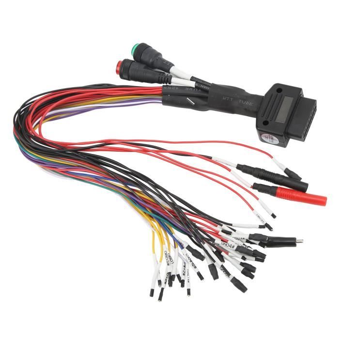 Ashata Câble de raccordement Tricore Cable,Professional Jumper Cable ...