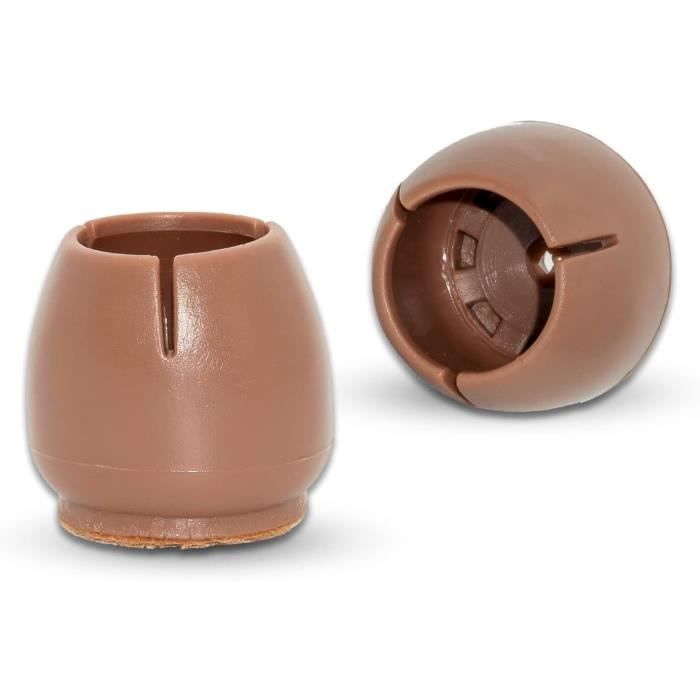 Lot De 8 Protections De Sol En Pvc Avec Patins En Feutre Pour Pieds ...