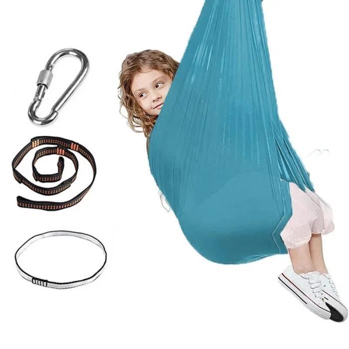Hamac de yoga pour enfants,lit élastique,balançoire intérieure et ...