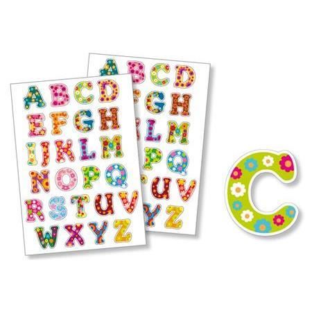 Set de 26 gommettes Alphabet "Collection 2015" - Cdiscount Maison