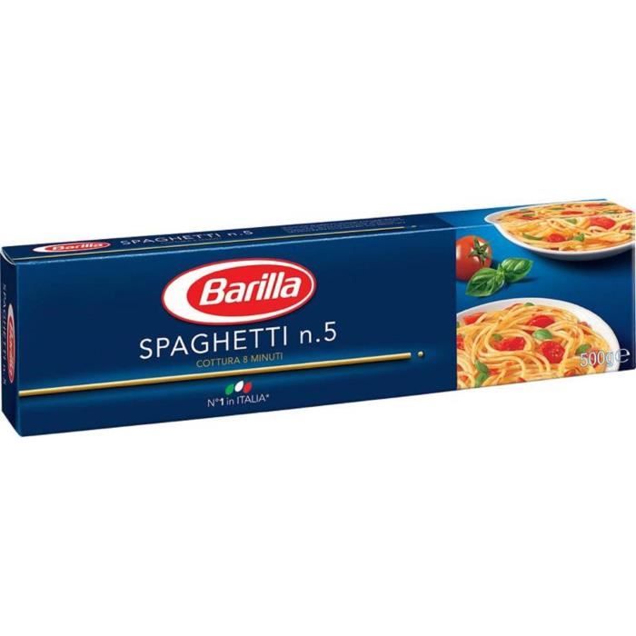 Spaghetti n°5 500 g Barilla - Cdiscount Au quotidien