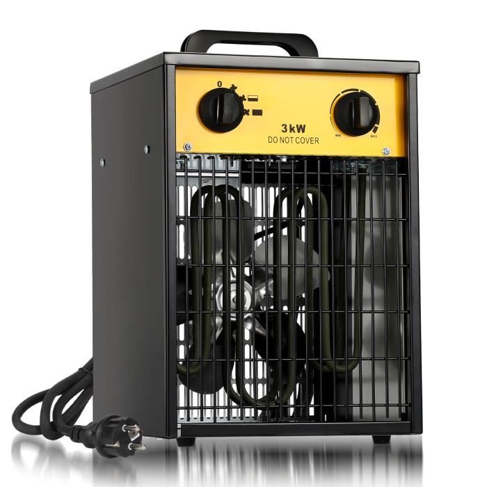 BMOT Aérotherme,Chauffage air,3000W Chauffage À Air Pulsé Électrique ...