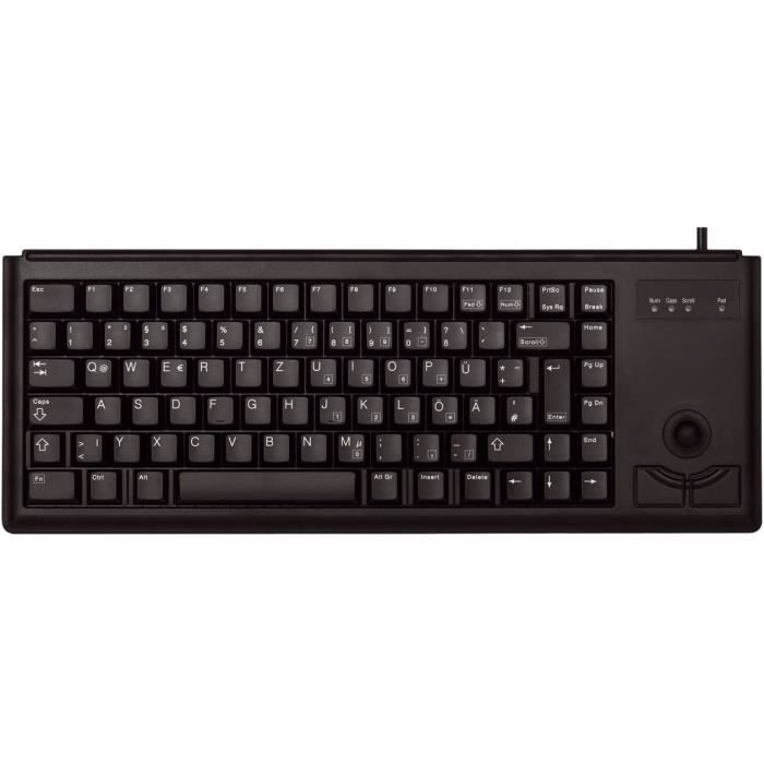 Clavier Compact - CHERRY - G84-4400 - AZERTY - Filaire - Mécanique ...