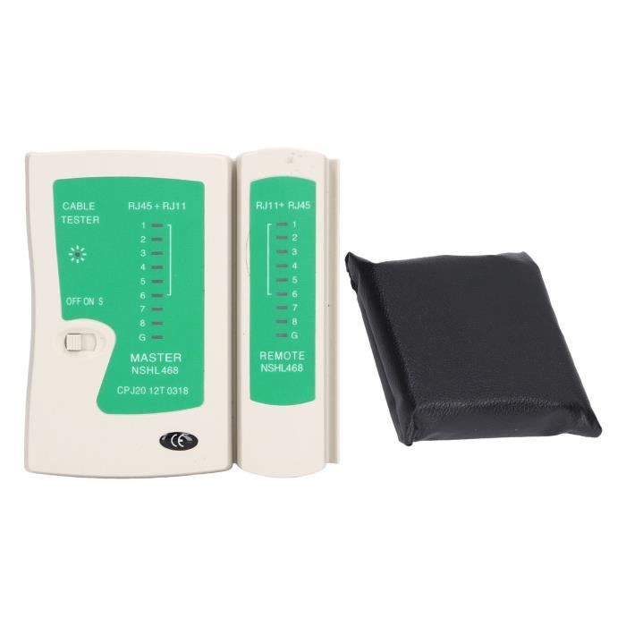 Cikonielf testeur RJ45 Testeur de Câble Réseau Traceur de Fil RJ11 RJ45 ... Cikonielf testeur RJ45 Testeur de Câble Réseau Traceur de Fil RJ11 RJ45 ...