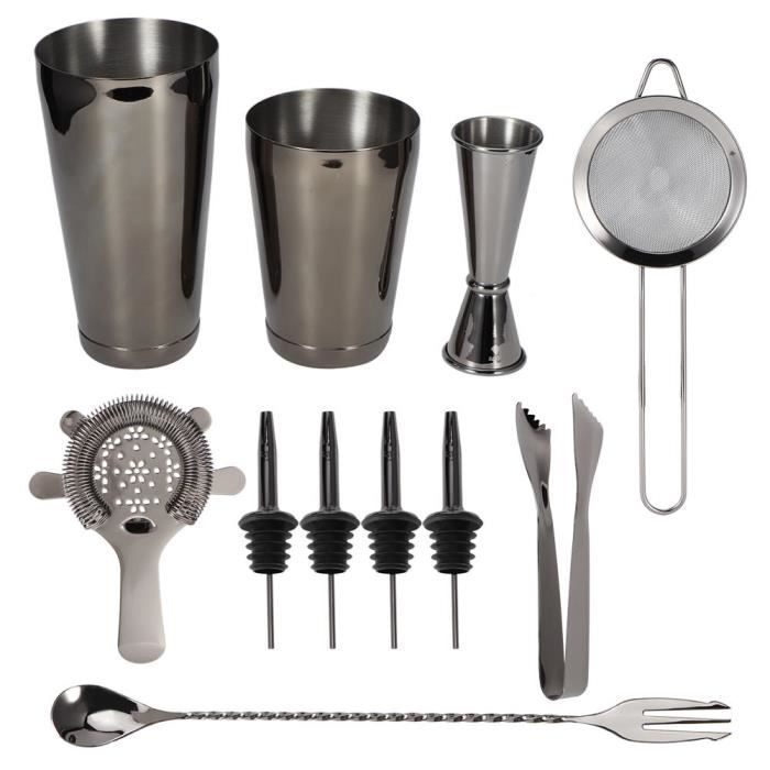 Fydun Outil de bar 11 pièces / ensemble d'outils multifonction en acier ...