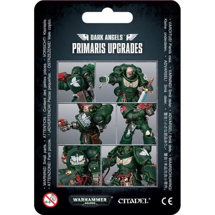 Figurine Games Workshop Warhammer 40k - Dark Angels Primaris Upgrades ...