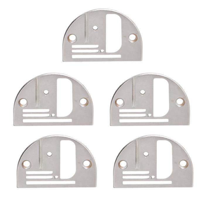 Hililand Plaque à aiguille de machine à coudre industrielle 5 pièces ...