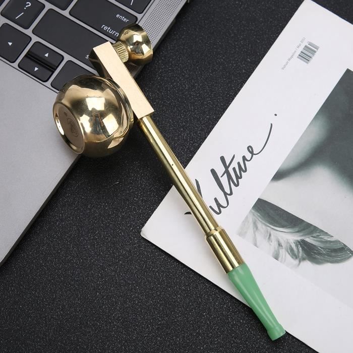 OMABETA Pipe à fumée d'eau Tuyau de fumée d'eau en laiton à double ...