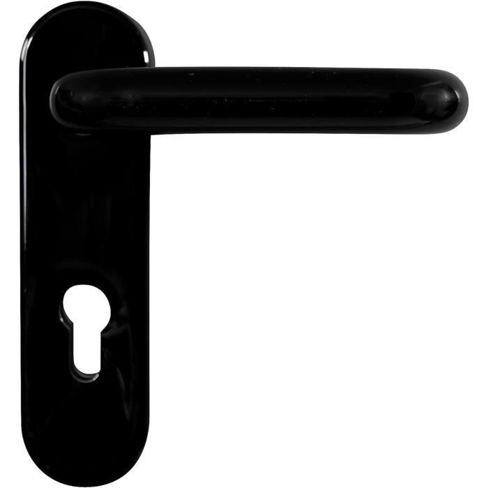 Garniture De Porte Anti-Incendie Avec Cylindre Profilé - Plaque Courte ...