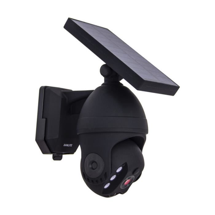 Projecteur Caméra Factice - XANLITE - PRSCAM250 - Solaire IP65 - 250 ...