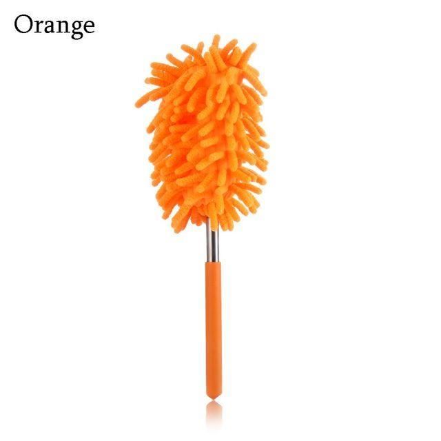 PLUMEAU,orange-1--Plumeau télescopique extensible, plumeau magique ...