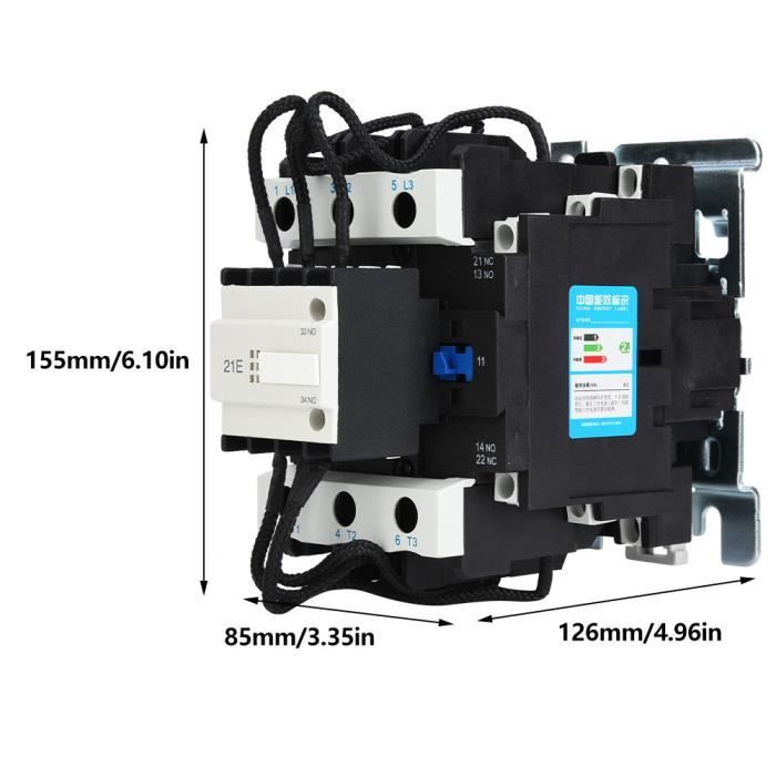 Contacteur de condensateur Upgraded Motor Control Contactor, Three ...