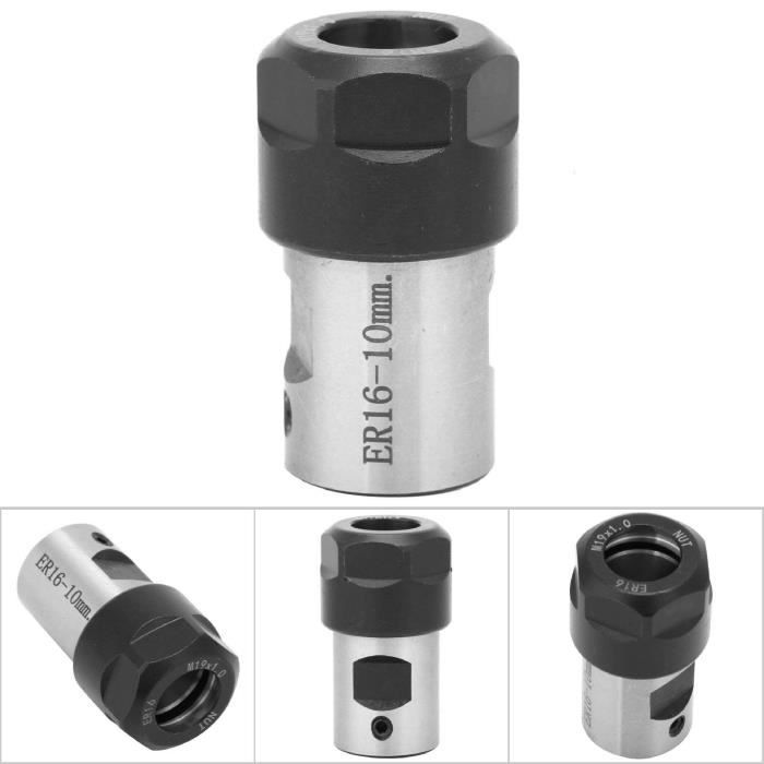 Cikonielf Pince ER16 C20‑ER16A‑40L Bloc de pince Mandrin Porte-pince ...