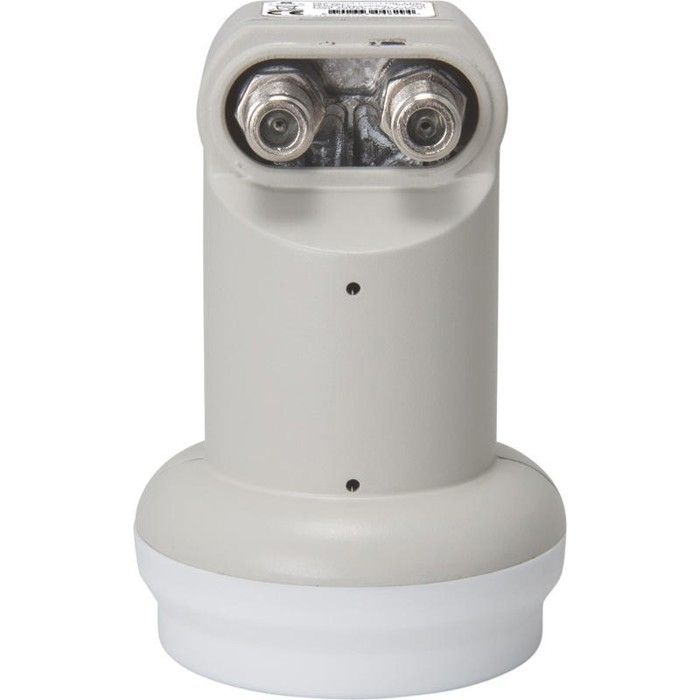 LNB Twin Triax TTW 0,3 dB Gain 65 dB Tête universelle 2 sorties Full HD 3D 4K Ultra HD ...