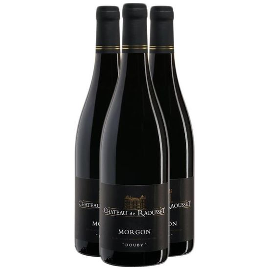 Morgon Douby Rouge 2021 - Lot de 3x75cl - Château de Raousset - Vin AOC ...