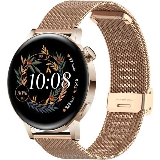 Bracelet Compatible avec Huawei Watch GT3-GT2 42mm-Honor Magic Watch 2 ...