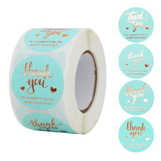 Gommette,merci de soutenir ma petite entreprise autocollants ronds en ... Gommette,merci de soutenir ma petite entreprise autocollants ronds en ...