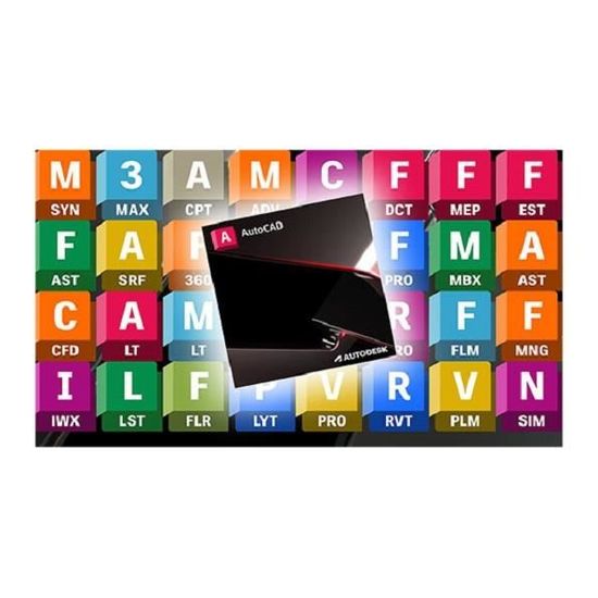 Abonnement annuel légal Pack Autodesk 2023-2024 PC (TOUT LES APPAREILS ...