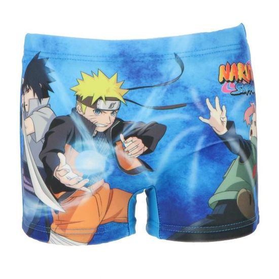 Boxer de bain NARUTO SHIPPUDEN enfant maillot de bain garçon turquoise ...