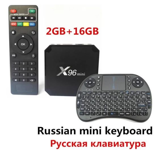 Box multimedia,Boîtier de télévision intelligent X96 mini Android 11.0 Amlogic S905W2 Quad Core ...