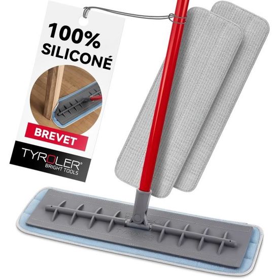 Tyroler Balai Microfibre Coussinet Hde et Sec (45cm) Balai Serpillère ...