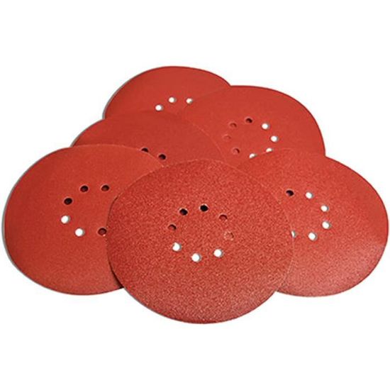 Evolution Power Tools SANDINGPAPER80G Pack de 6 Disques pour Ponceuse ...