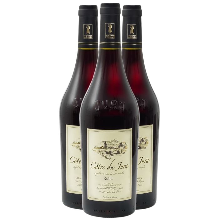 Domaine Jean-Luc Mouillard Côtes du Jura Rubis 2023 - Vin Rouge du Jura ...