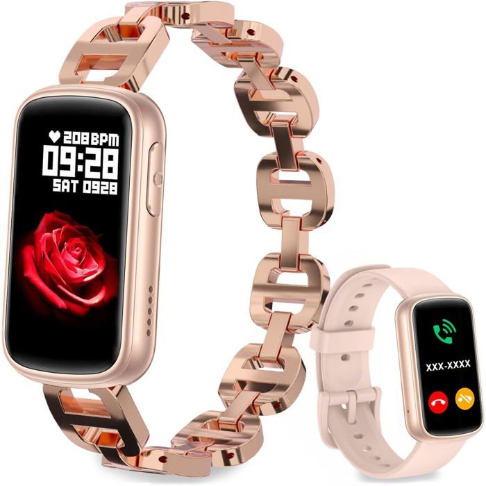 Montre connectée femme - ZOKKO - 1,47 pouces - Appels Bluetooth 5.3 ...