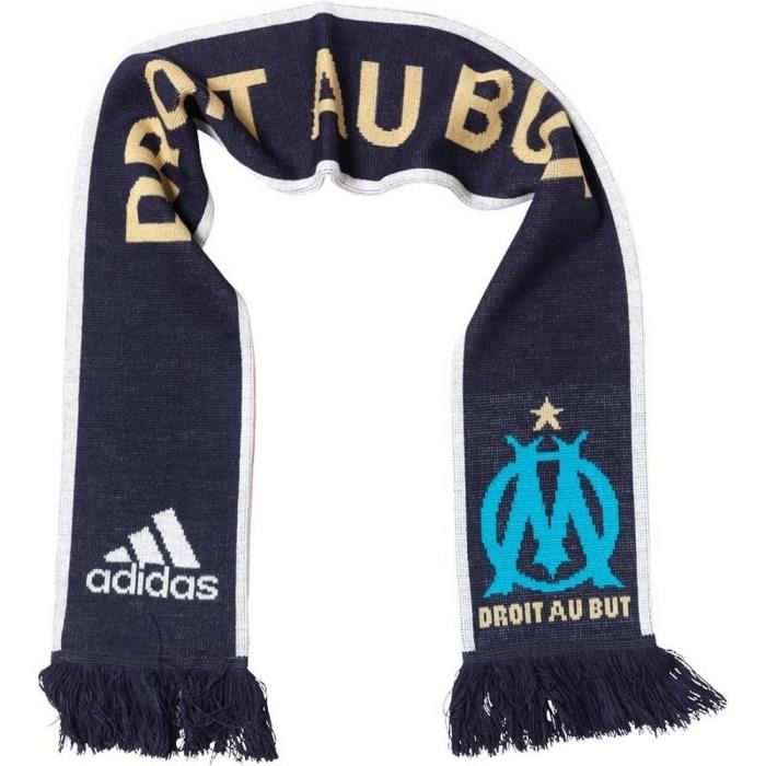 Echarpe Officielle Adidas OM Olympique de Marseille - Cdiscount