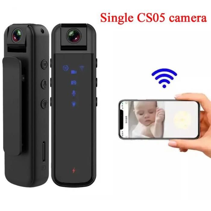 Caméra CS05 unique-CS06-Mini caméra Linge HD, 1080P, caméra de sport ...