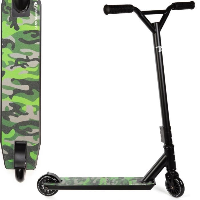 Trottinette Freestyle Land Surfer Stunt Scooter pour Enfants et ados ...
