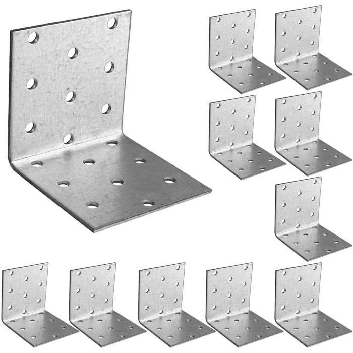 Équerres - Omideas - 10 X Equerre D assemblage - Fixation Angle Droit ...