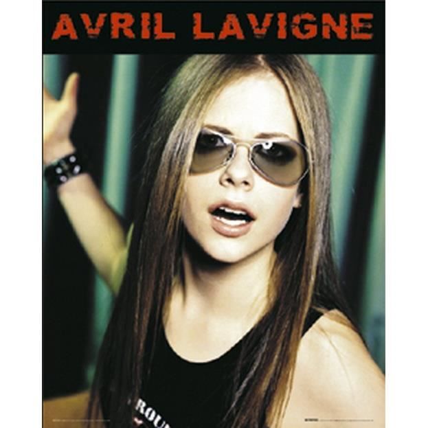 Avril LAVIGNE - 40x50cm - AFFICHE - POSTER - Cdiscount Maison