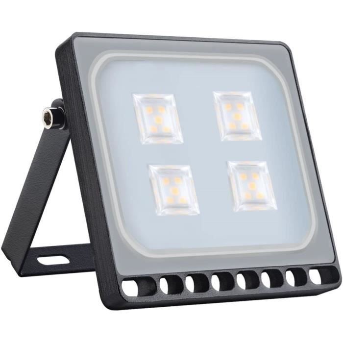 Projecteur Led Extérieur 20W Projecteur Led Ultra Fin 2000Lm Projecteur ...