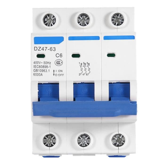 Cikonielf Disjoncteur miniature Disjoncteur De Sécurité Miniature Disjoncteur Pour Boîtier De ...