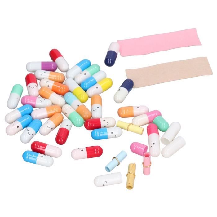 Fdit lettre de capsule de message d'amour 370 Pcs Capsule Lettres ...